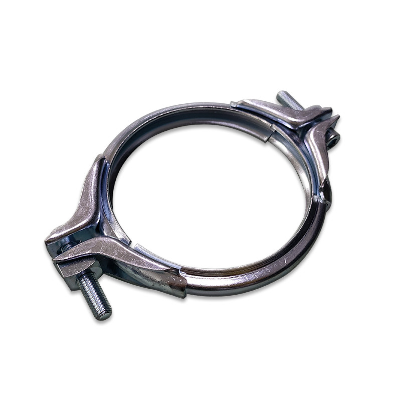 Çift Bolt Ağır Görevli Boru Klipleri Flans Sistemi Kalınlığı 2.0mm için ...